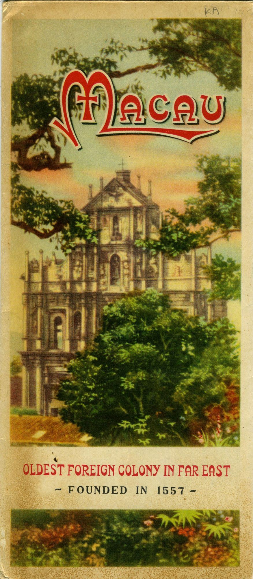 Macau, Oldest Foreign Colony in Far East Founded in 1557 | China