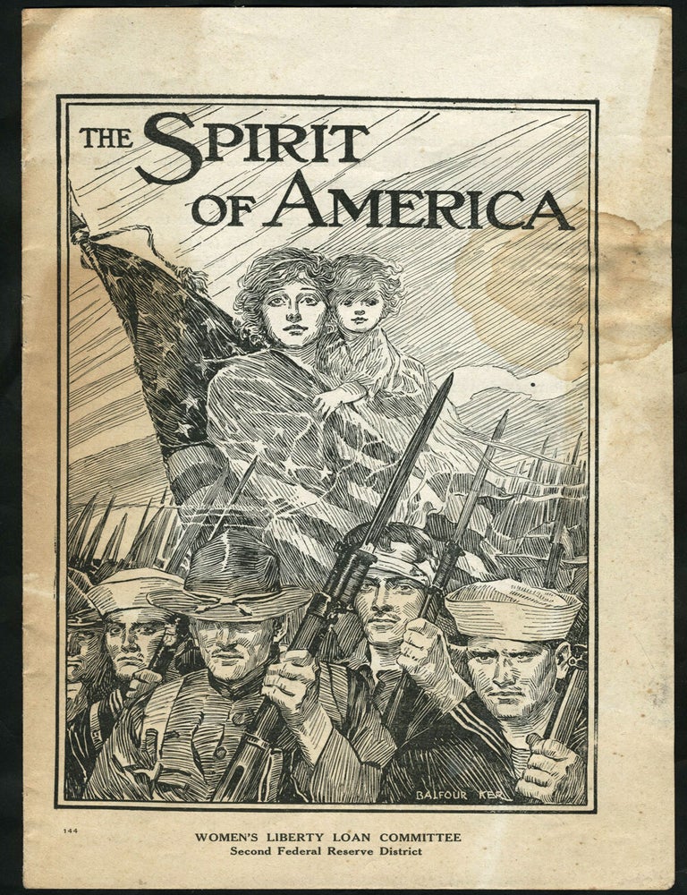 The Spirit of America. Pamphlet | WWI, Propaganda